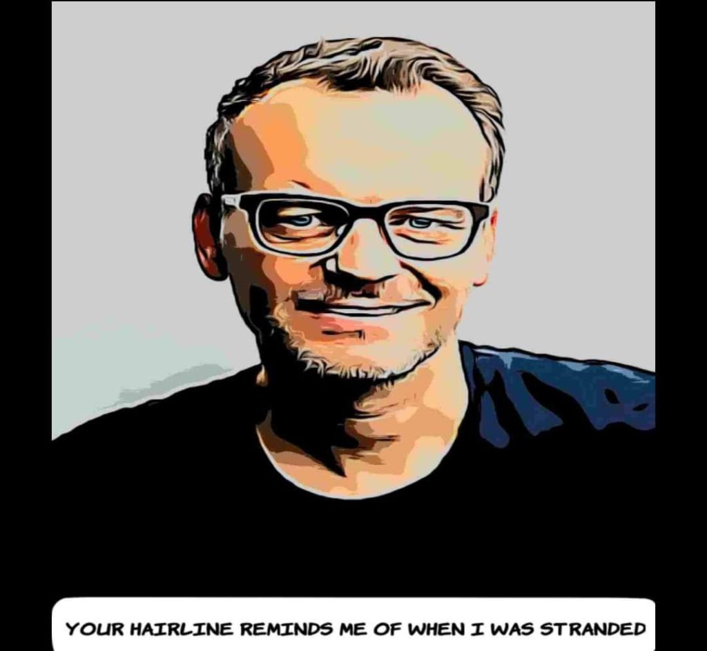 20 Funny Hairline Roasts for Someone with Receding Hairline - RoastHow