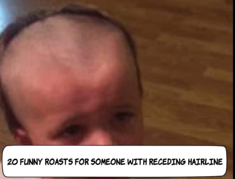20 Funny Hairline Roasts for Someone with Receding Hairline - RoastHow