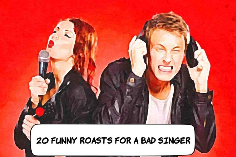 20 Funny Roasts for a Bad Singer - RoastHow