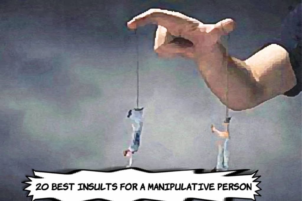 20 Best Insults for a Manipulative Person - RoastHow